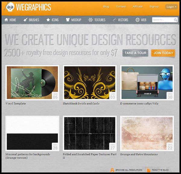 Giveaway : WeGraphics Premium Membership worth $1250 | AnimHuT Creative Design Blog