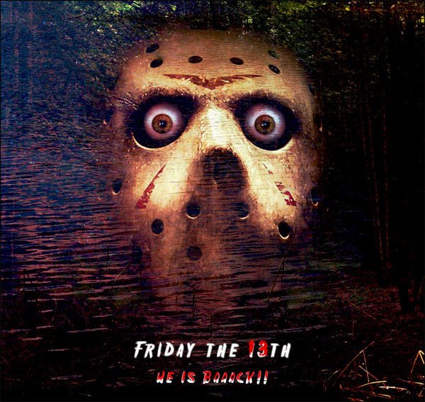 Horror Inspiration: Friday 13th Dark Illustrations