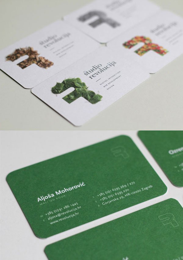 Print design Inspiration: 15 Fresh Business card Collection