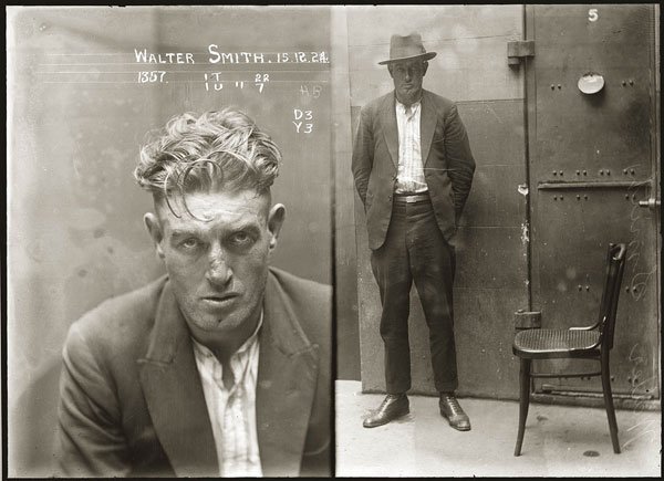 Vintage Portraits of Criminals from 1920's