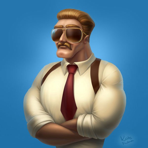 Illustrations and Character Designs by Russian Artist Kate