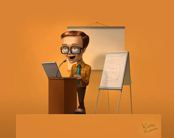 Illustrations and Character Designs by Russian Artist Kate