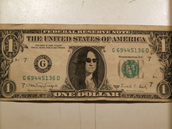 60+ Famous People drawn in US Dollar - Creativity Vs Money