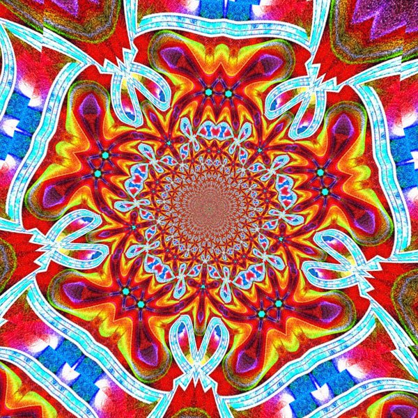 Colorful Kaleidoscope Abstract Design for Inspiration