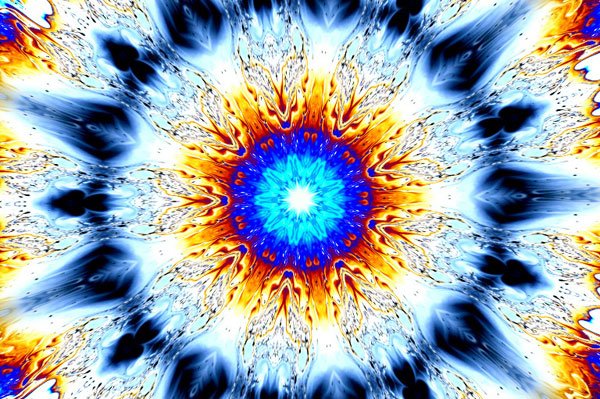 Colorful Kaleidoscope Abstract Design for Inspiration