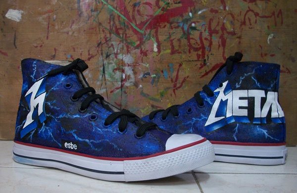 Colorful Painted Desi Canvas Shoes | AnimHuT Creative Design Blog