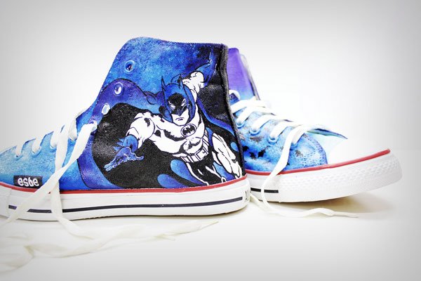 Colorful Painted Desi Canvas Shoes | AnimHuT Creative Design Blog