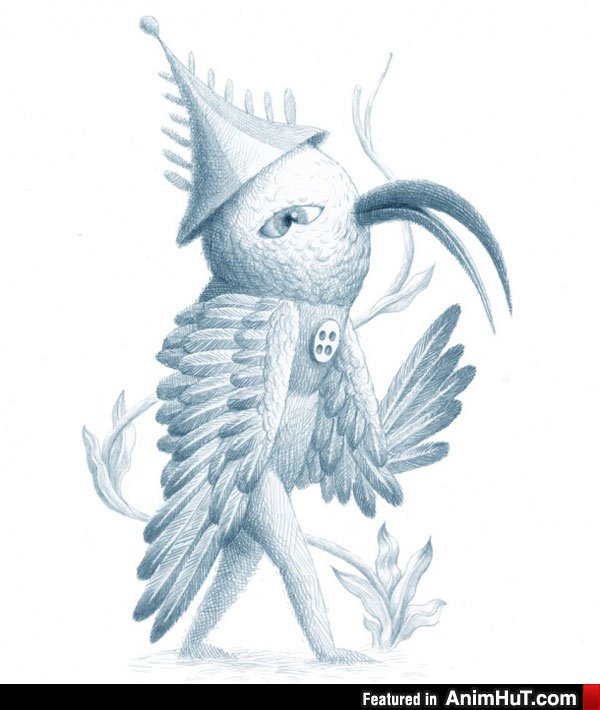 Dream like Odd Character Illustrations