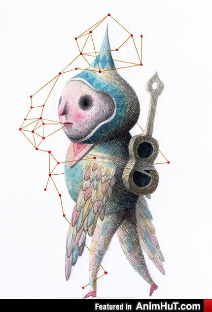 Dream like Odd Character Illustrations