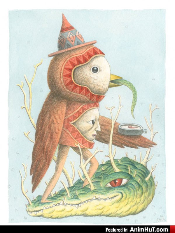 Dream like Odd Character Illustrations