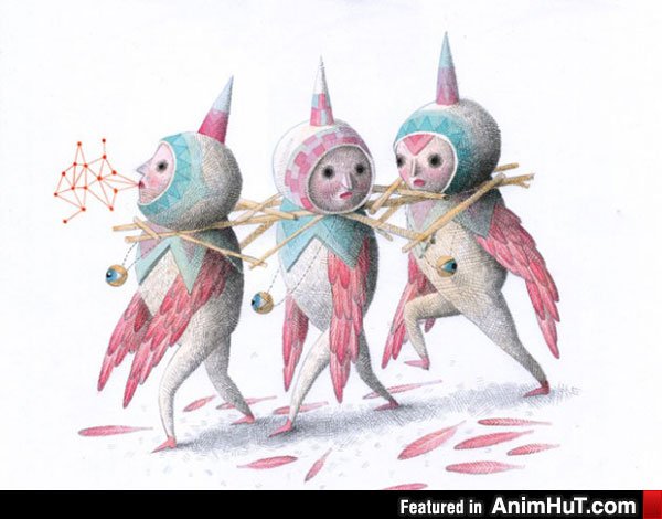 Dream like Odd Character Illustrations