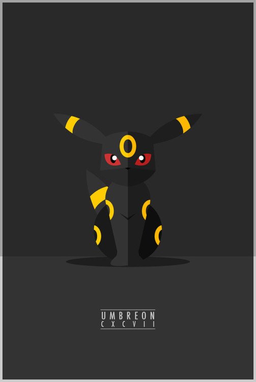 Vector Inspiration: Evolution of Cute Pokemon Minimal Poster Designs