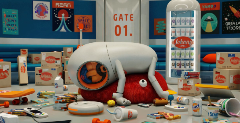 Meet "Johnny Express" A Delivery Man doing Hilarious Things in Space