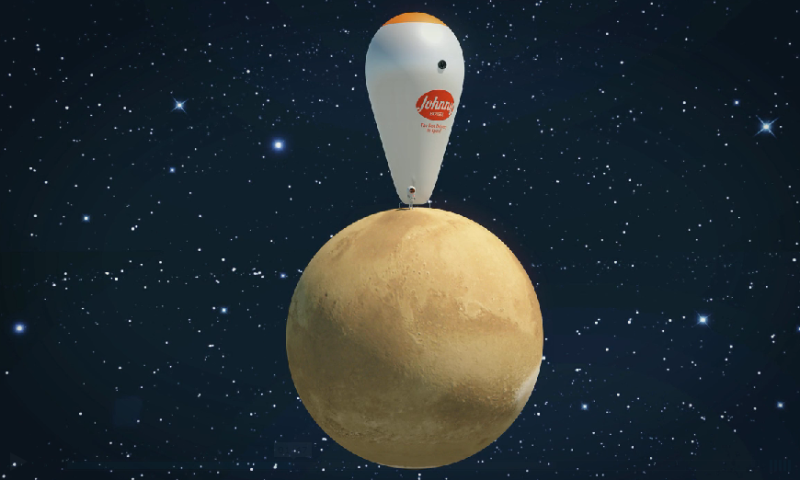 Meet "Johnny Express" A Delivery Man doing Hilarious Things in Space