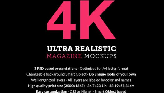 Download Free Magazine Mockup PSD - 4K Resolution | AnimHuT Creative ...